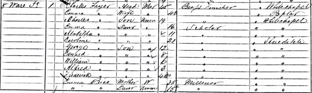 FRYER, Edward - Friends of Horton Cemetery